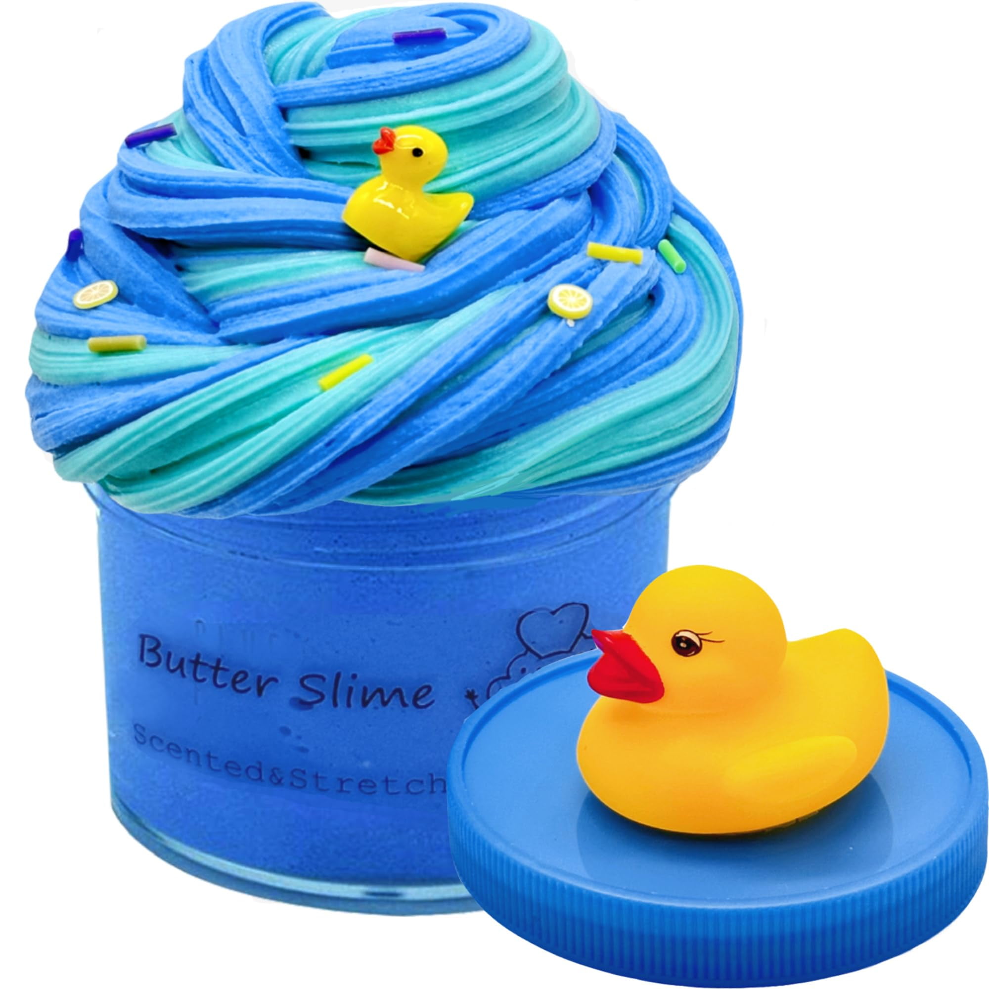 Scented Butter Slime,3 Fun Slime Add Ins, Pre-Made Slime for Kids ...