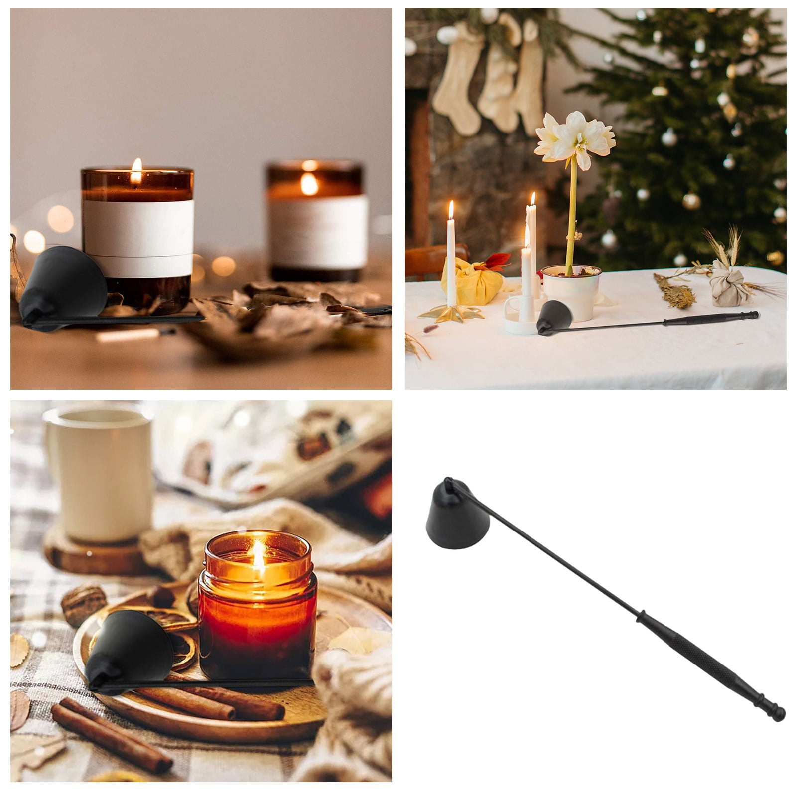 Scented Candles ,Bell-Shaped Candle Extinguisher Cover Candle Wick ...