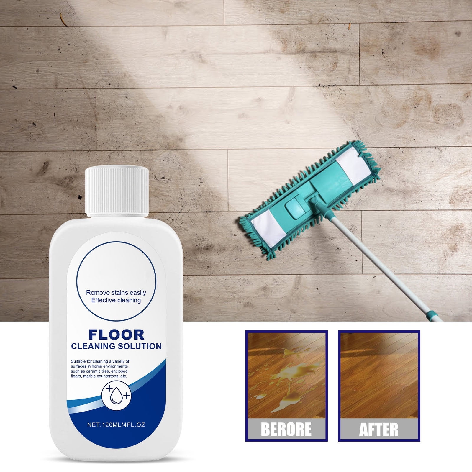 Powerful Scented Floor Cleaner Concentrate For Tough Stains And Deep ...