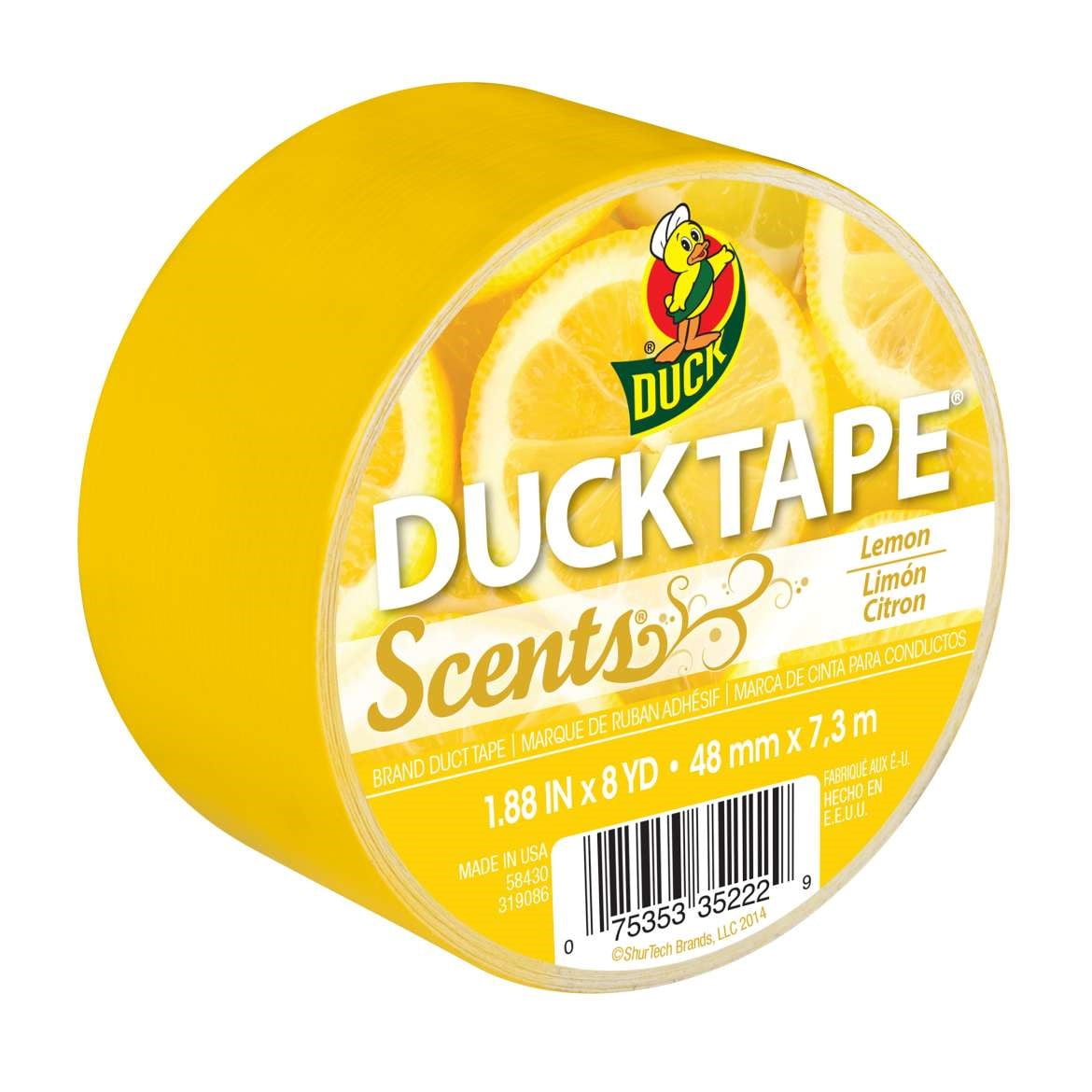 Scented Duck Tape 1.88 Inch X 8yd-Lemon Fragrance - Walmart.com