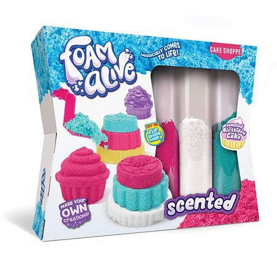 Scented Foam Kit - Bakery Themed Foam Set with Sweet Birthday Cake ...
