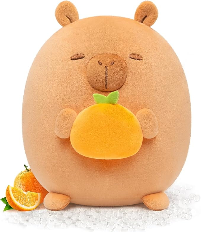 Scented Stuffed Plush Toy, Cute Capybara Stuffed Animal with Orange Scented Bags, Squishy ...