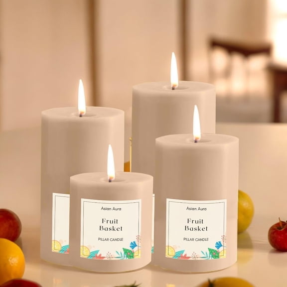 Fruit Candles for Home Fragrance