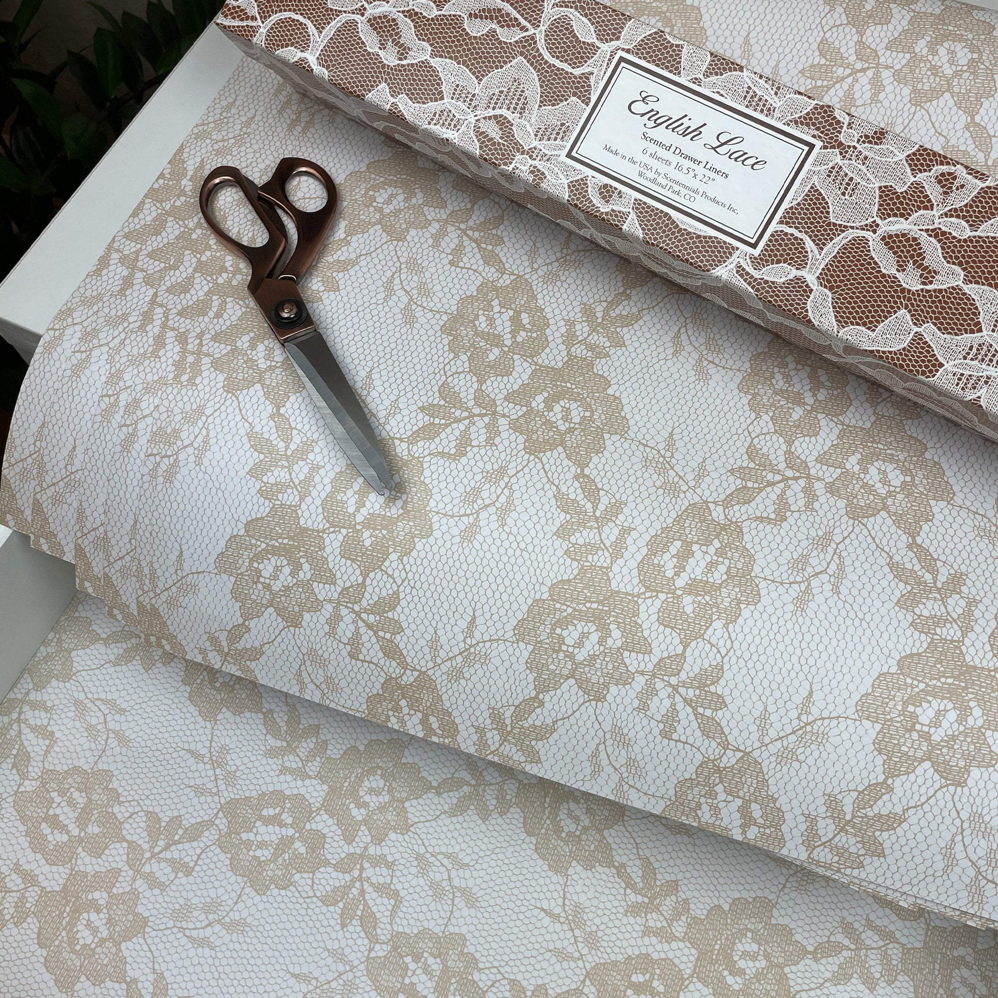 Scentennials English Lace (6 Sheets) Scented Fragrant Shelf & Drawer ...
