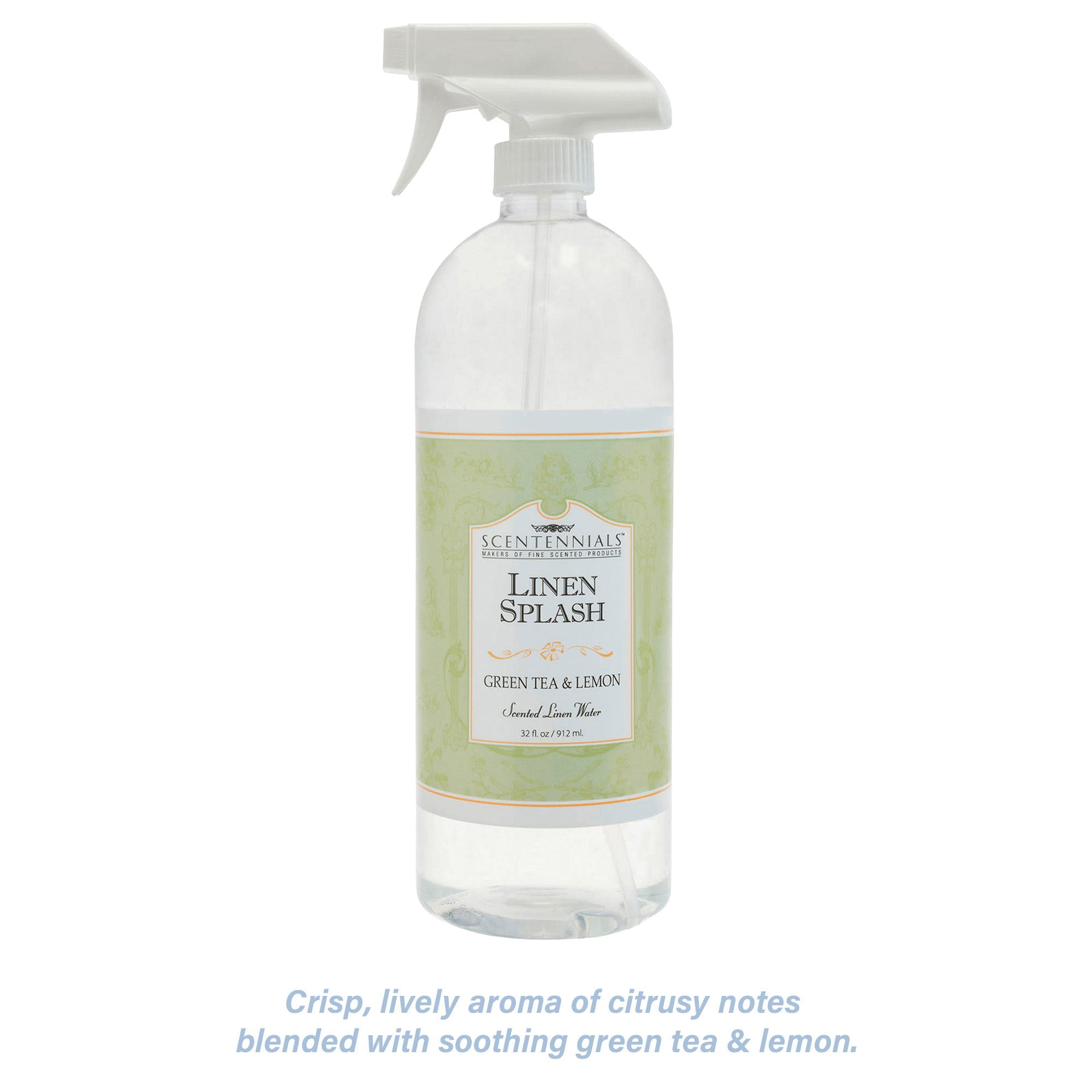 Scentennials Linen Spray Green Tea & Lemon (32oz) - A Must Have for all ...