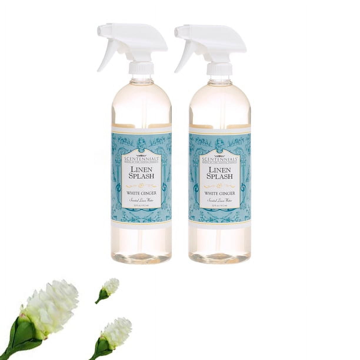 Scentennials Linen Spray White Ginger (32oz, 2-Pack) - A Must Have for ...