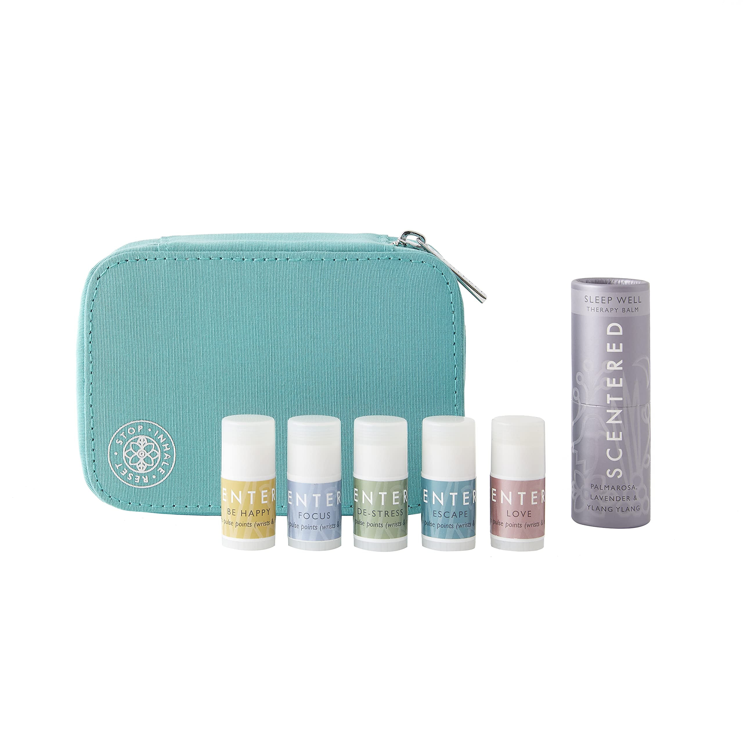 Scentered Aromatherapy Balm Gift Set, Sleep Well 5g, Mini Balms for ...