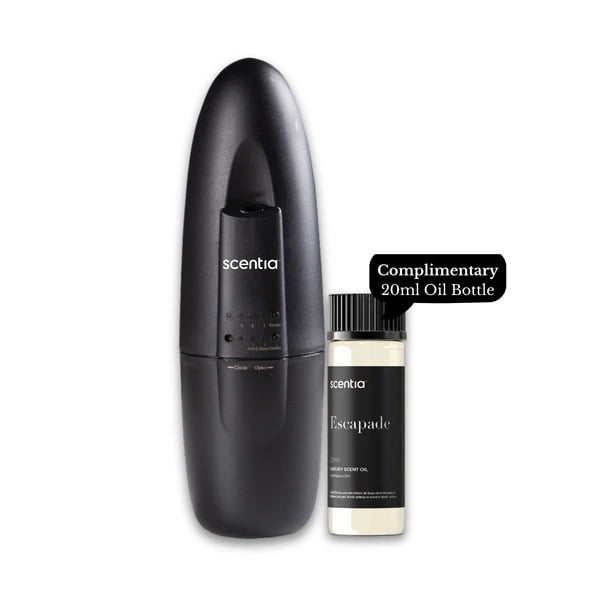 Scentia Plug-In Waterless Black Diffuser| Scent Air Machine, Hotel ...
