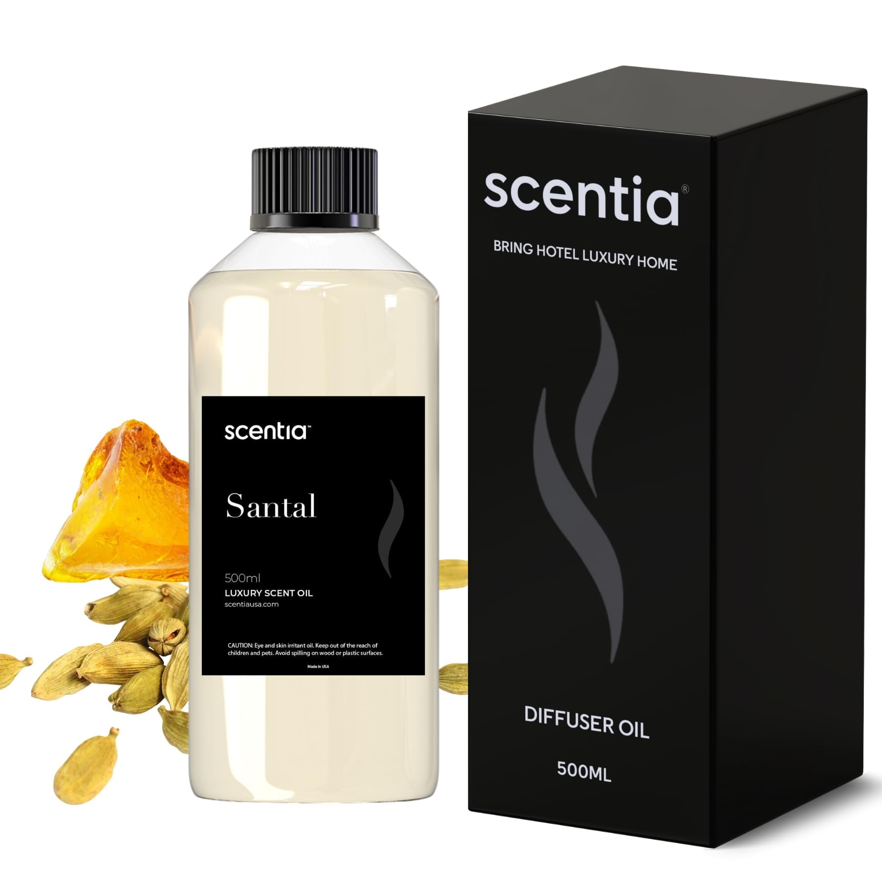 Scentia Santal Diffuser Oil 500ml – Luxury Santal-Inspired Oil ...