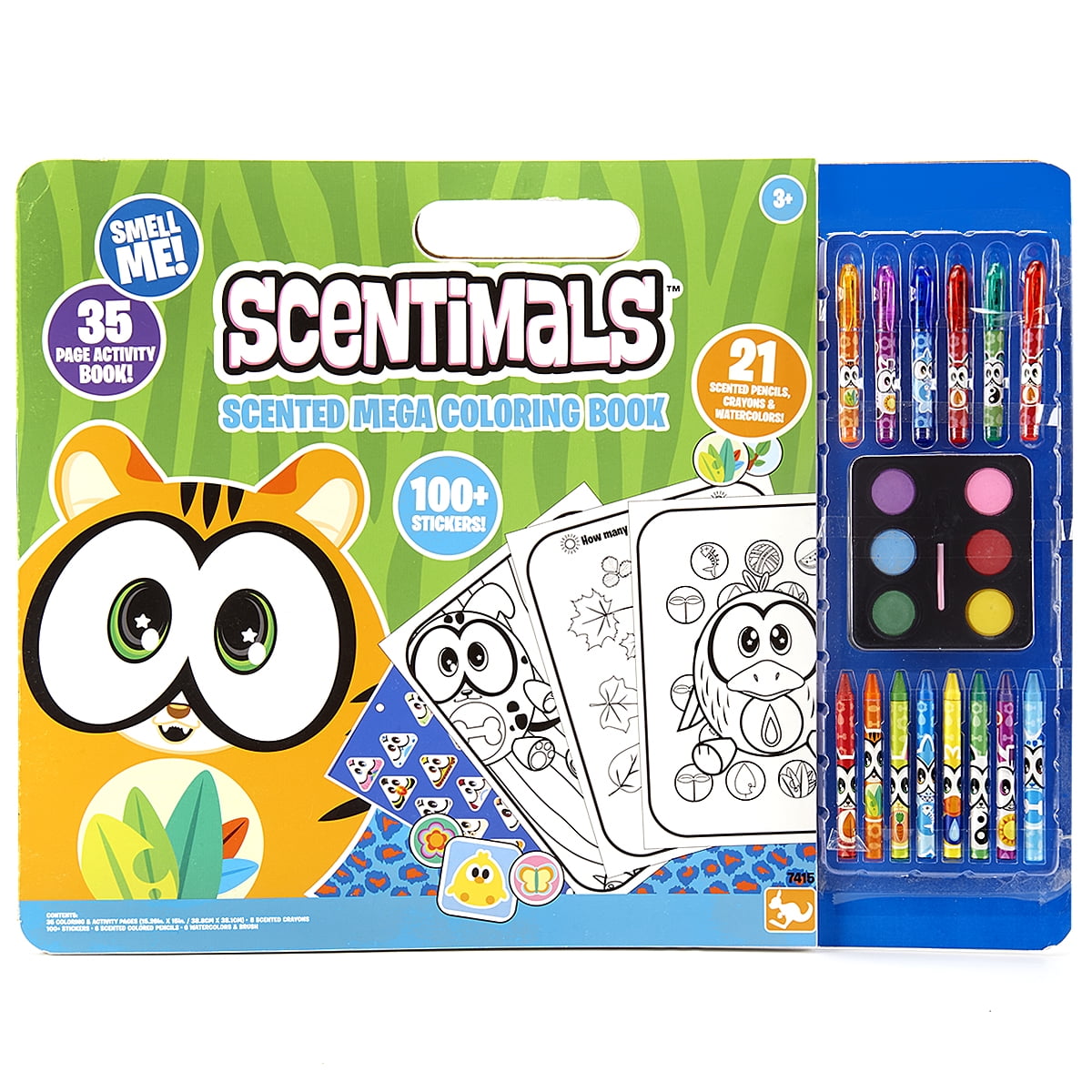 Scentimals Mega Coloring Book - Walmart.com