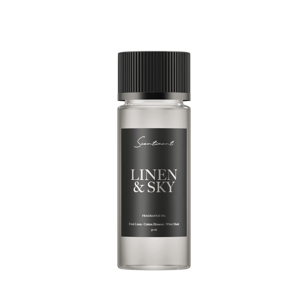 Scentiment Linen & Sky 50ml Fragrance Oil | Aromatherapy Diffuser Oil ...