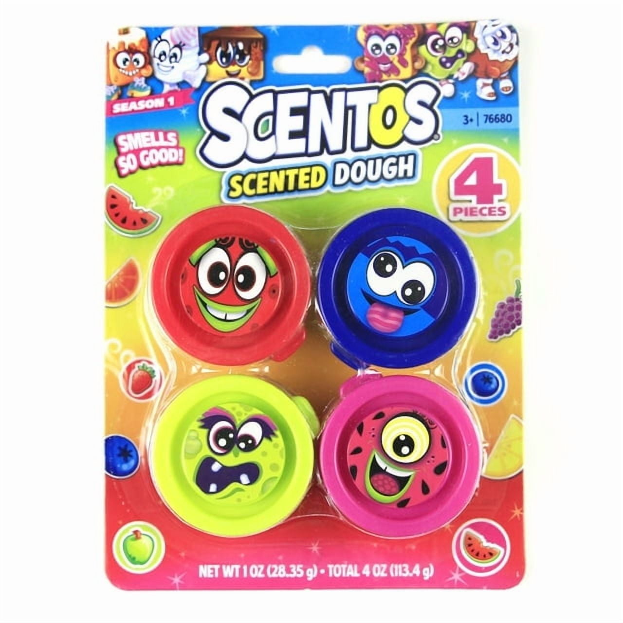 Scentos 4 Pack Scented Dough - Party Favors - Birthday - Ages 3+ ( Pack ...