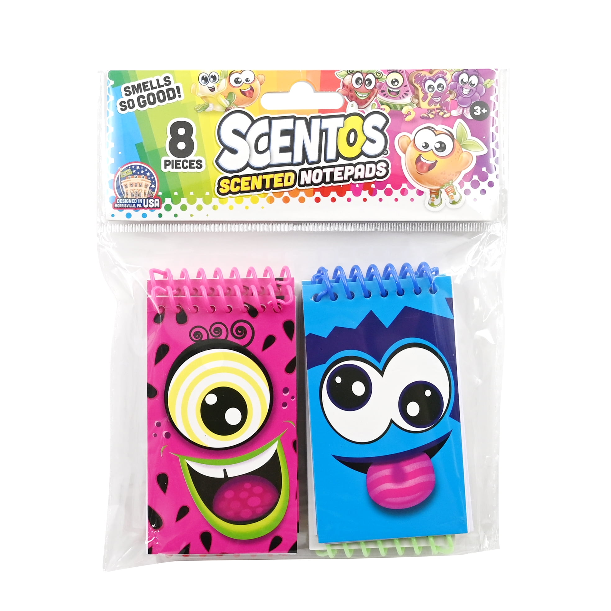 Scentos Scented Multicolor Notebook Party Favors, 8 pack - Walmart.com