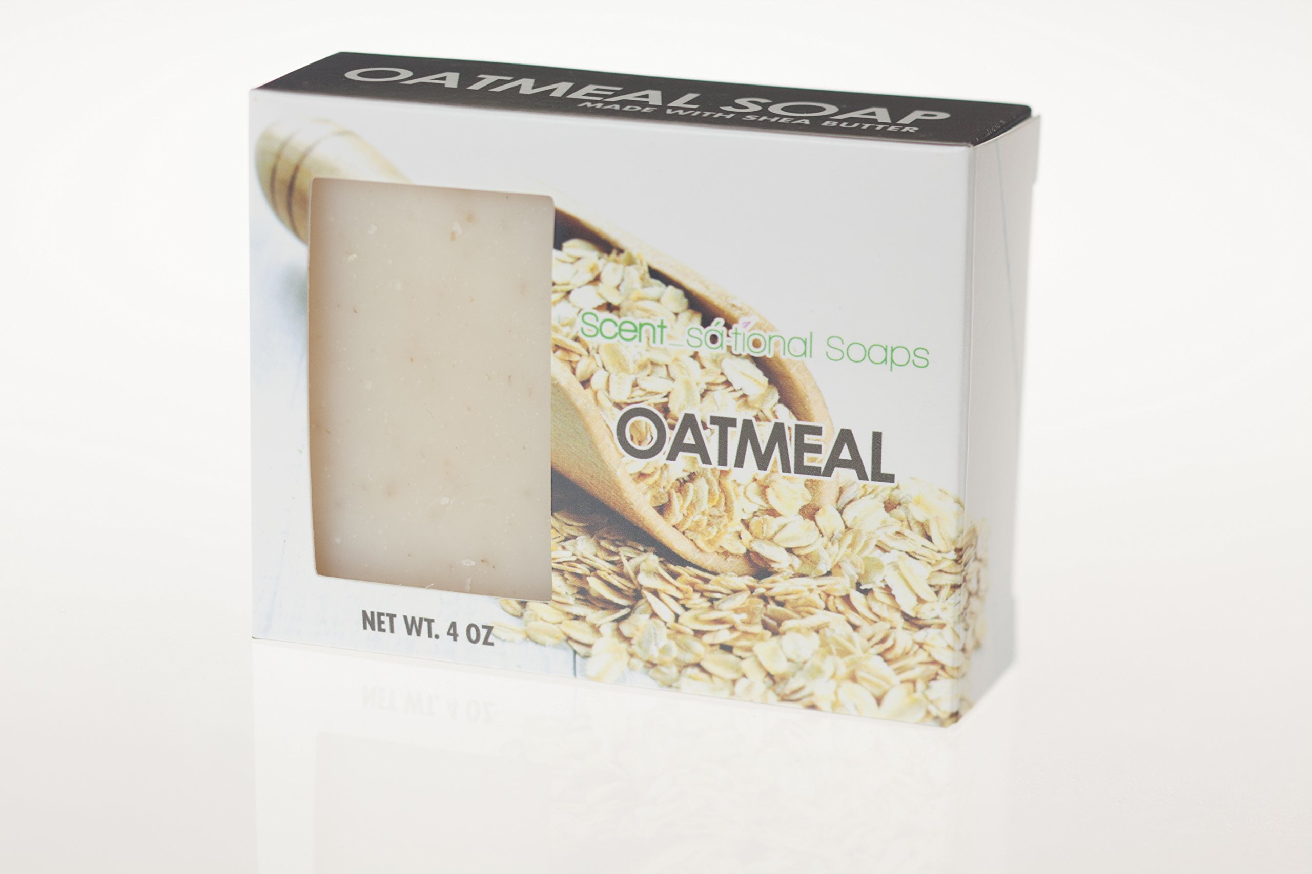 Scentsational Soaps Oatmeal Se33 Bar Soap Shea Butter Palm Free
