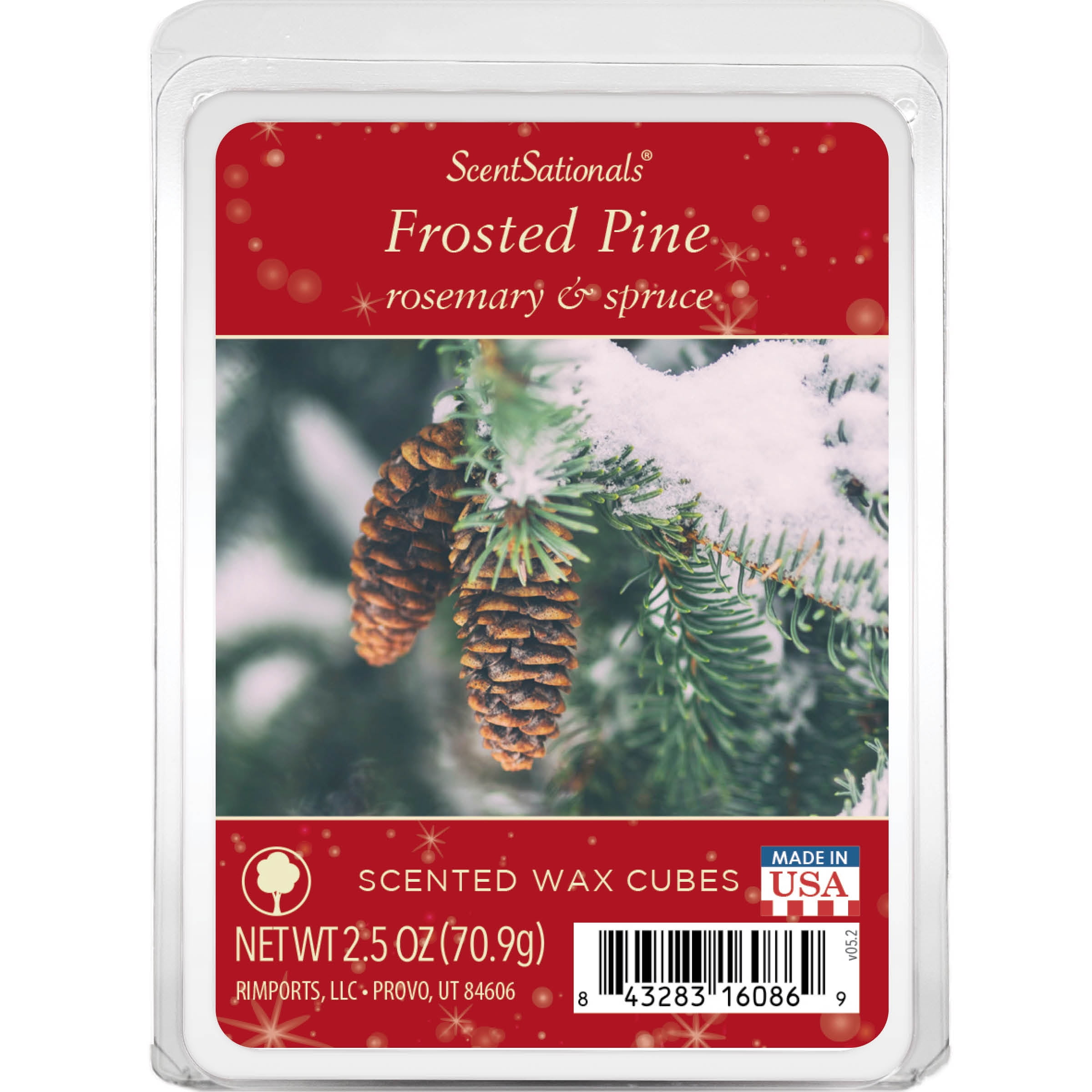Scentsationals Frosted Pine Scented Wax Melts, 2.5oz - Walmart.com