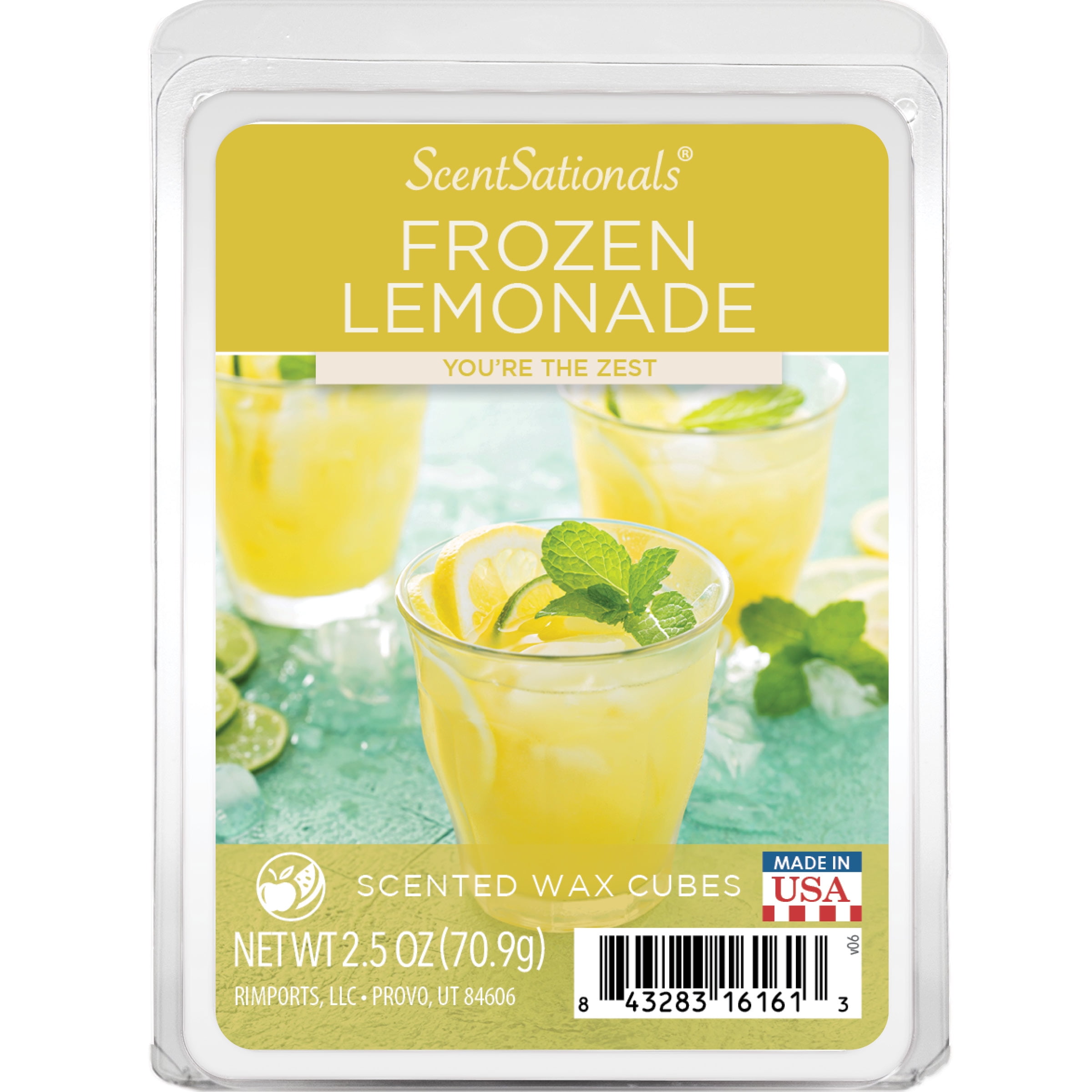 Frozen Lemonade Scented Wax Melts, ScentSationals, 2.5 oz - Walmart.com