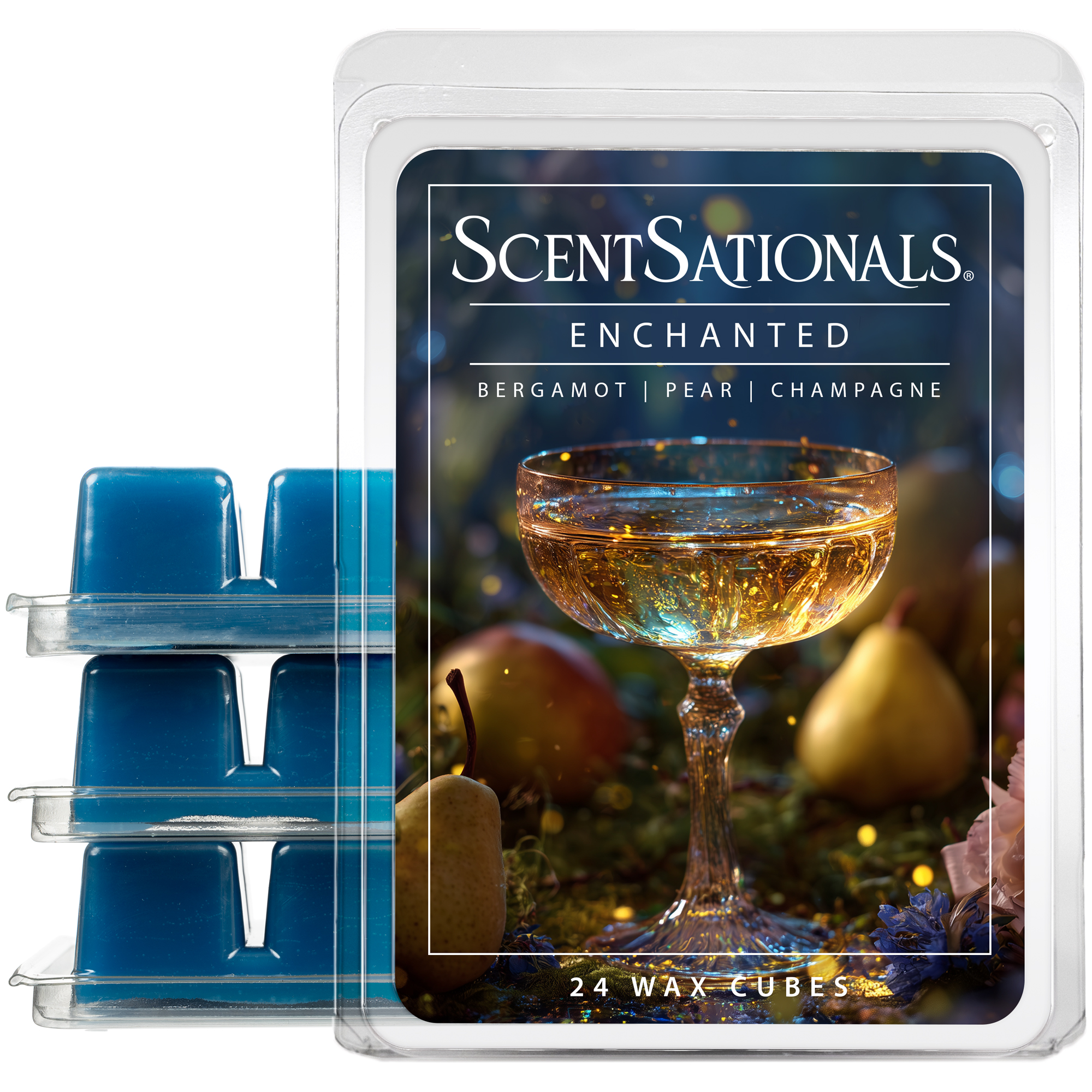 Scentsationals Wax Melts, Wax Cubes Strong Scent - Enchanted - Long ...