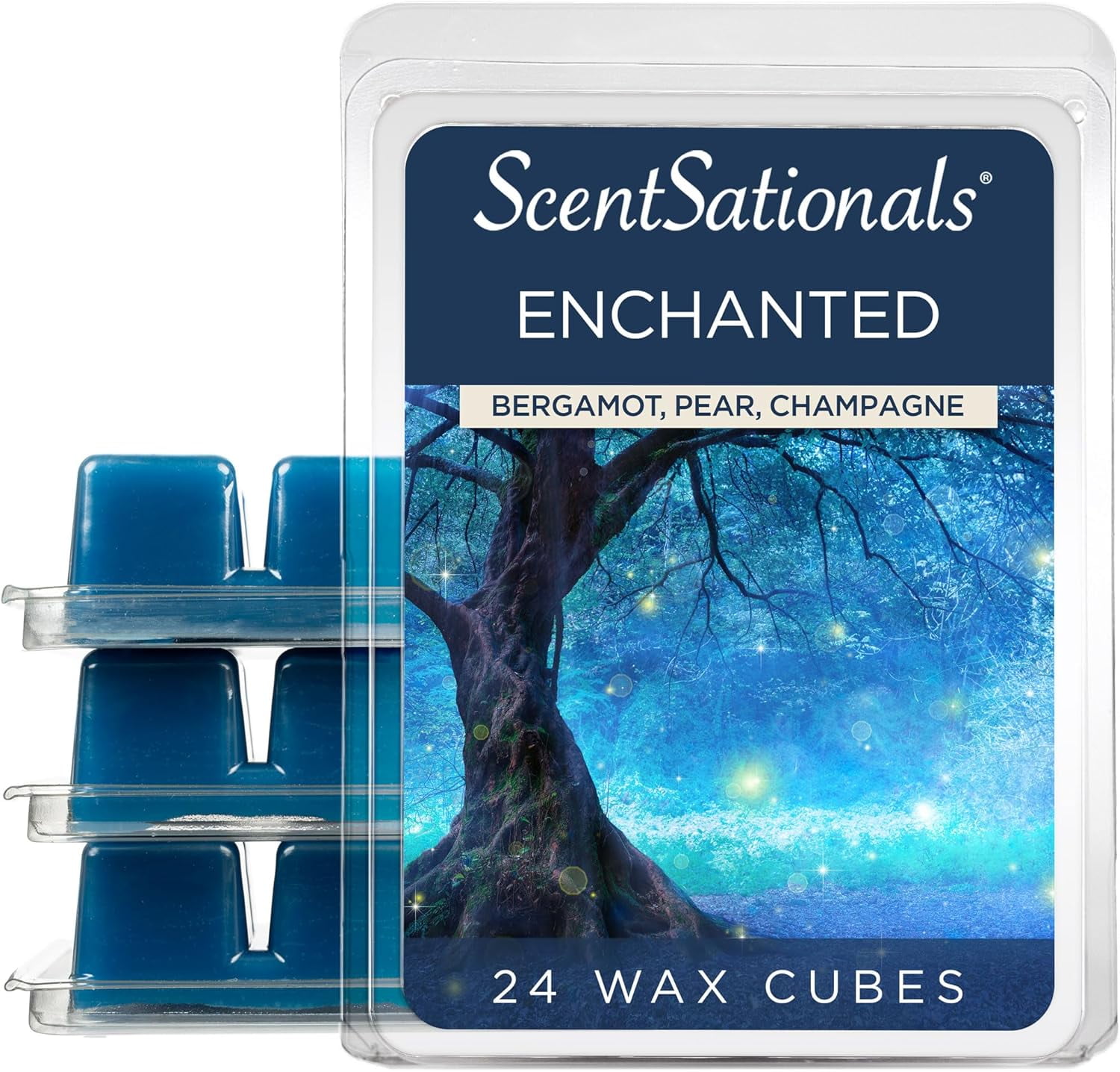 Scentsationals Wax Melts, Wax Cubes Strong Scent - Enchanted - Long ...