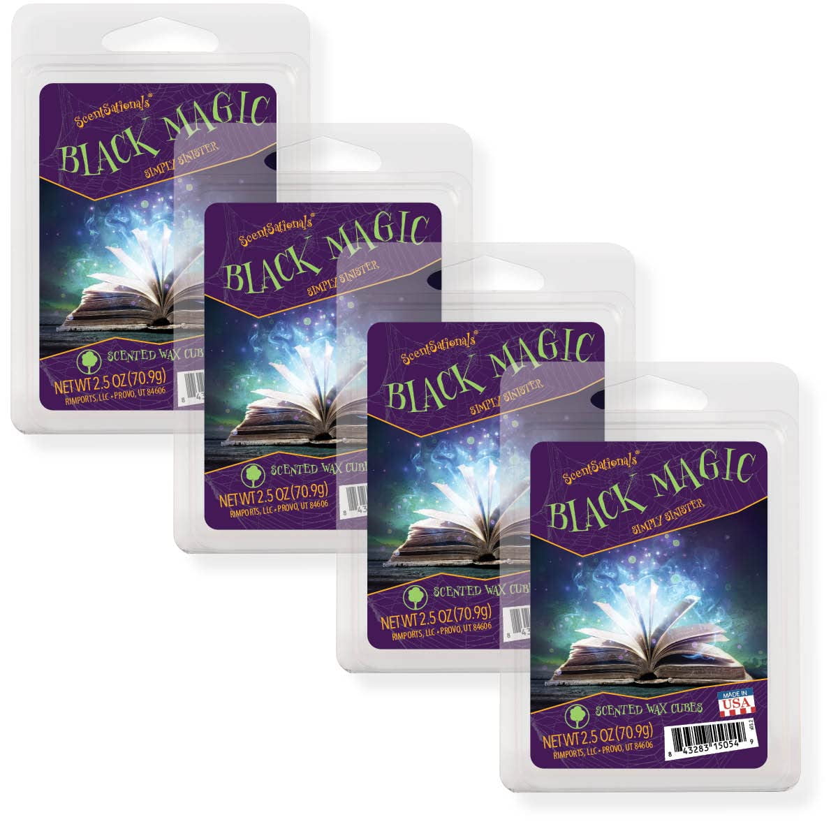 Scentsationals Wax Melts, Wax Cubes Strong Scent - Enchanted Night ...