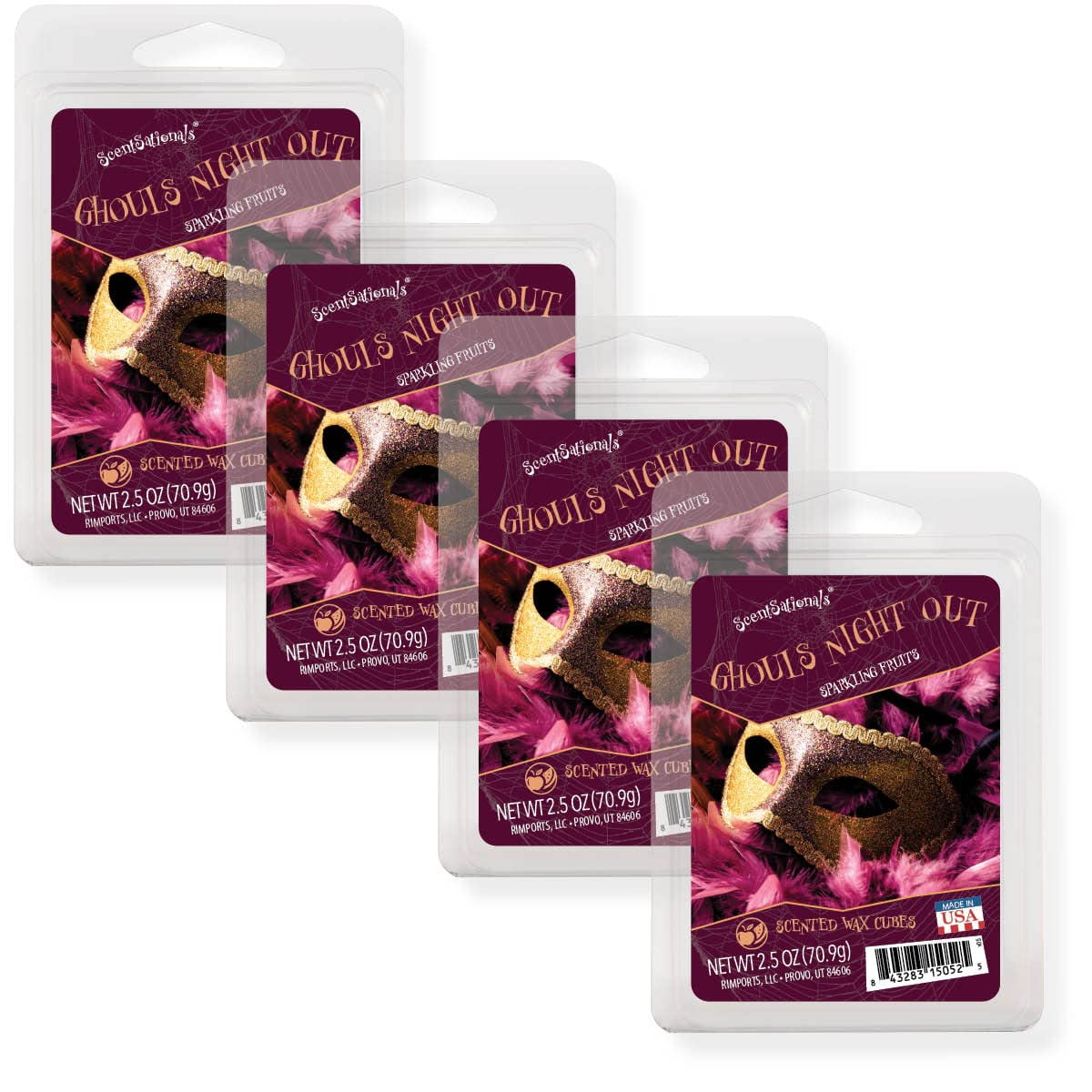 Scentsationals Wax Melts, Wax Cubes Strong Scent - Enchanted Night ...