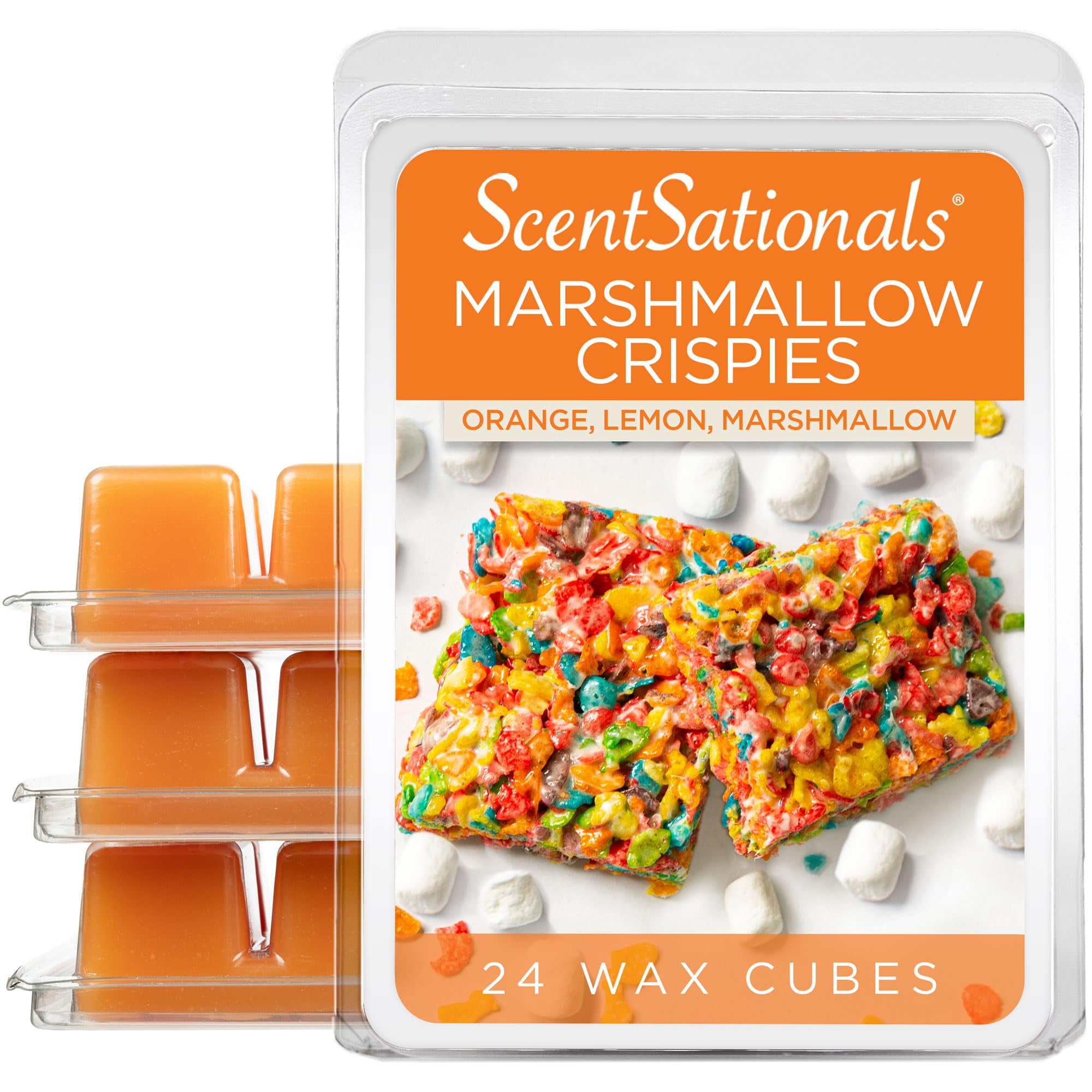Scentsationals Wax Melts, Wax Cubes Strong Scent - Marshmallow Crispies ...