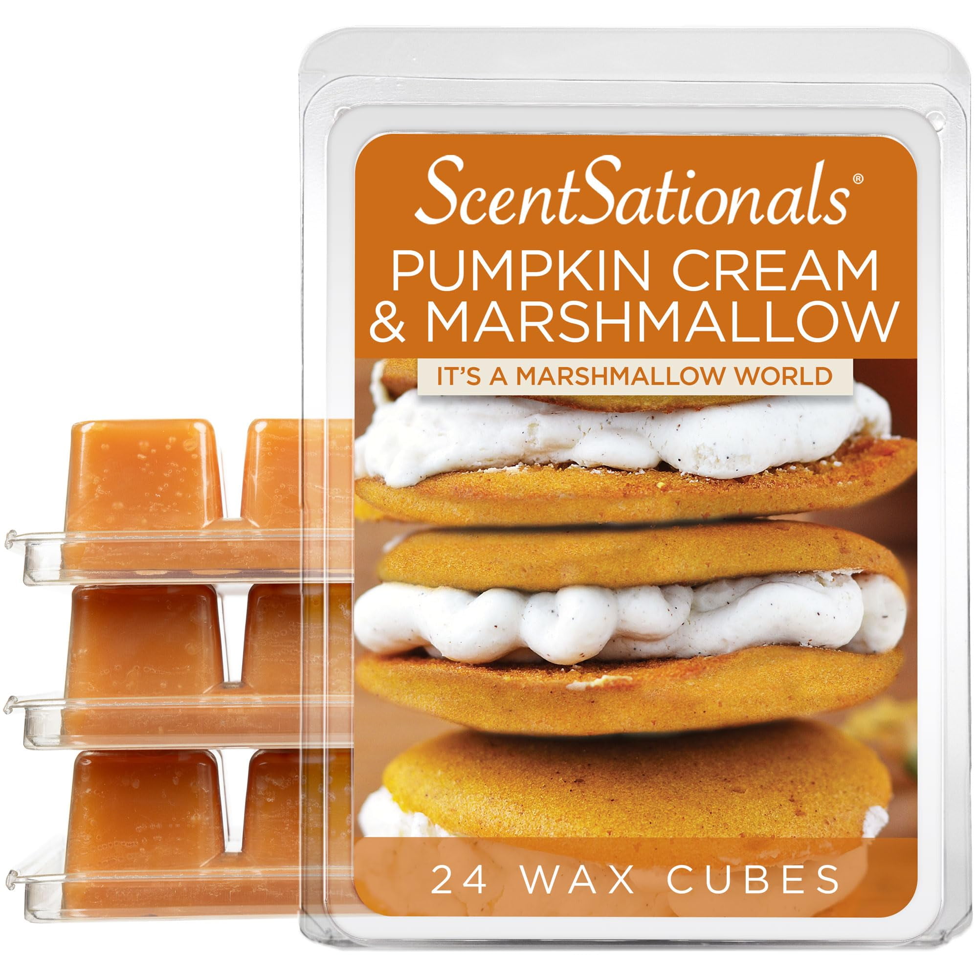 Scentsationals Wax Melts, Wax Cubes Strong Scent - Pumpkin Spice ...