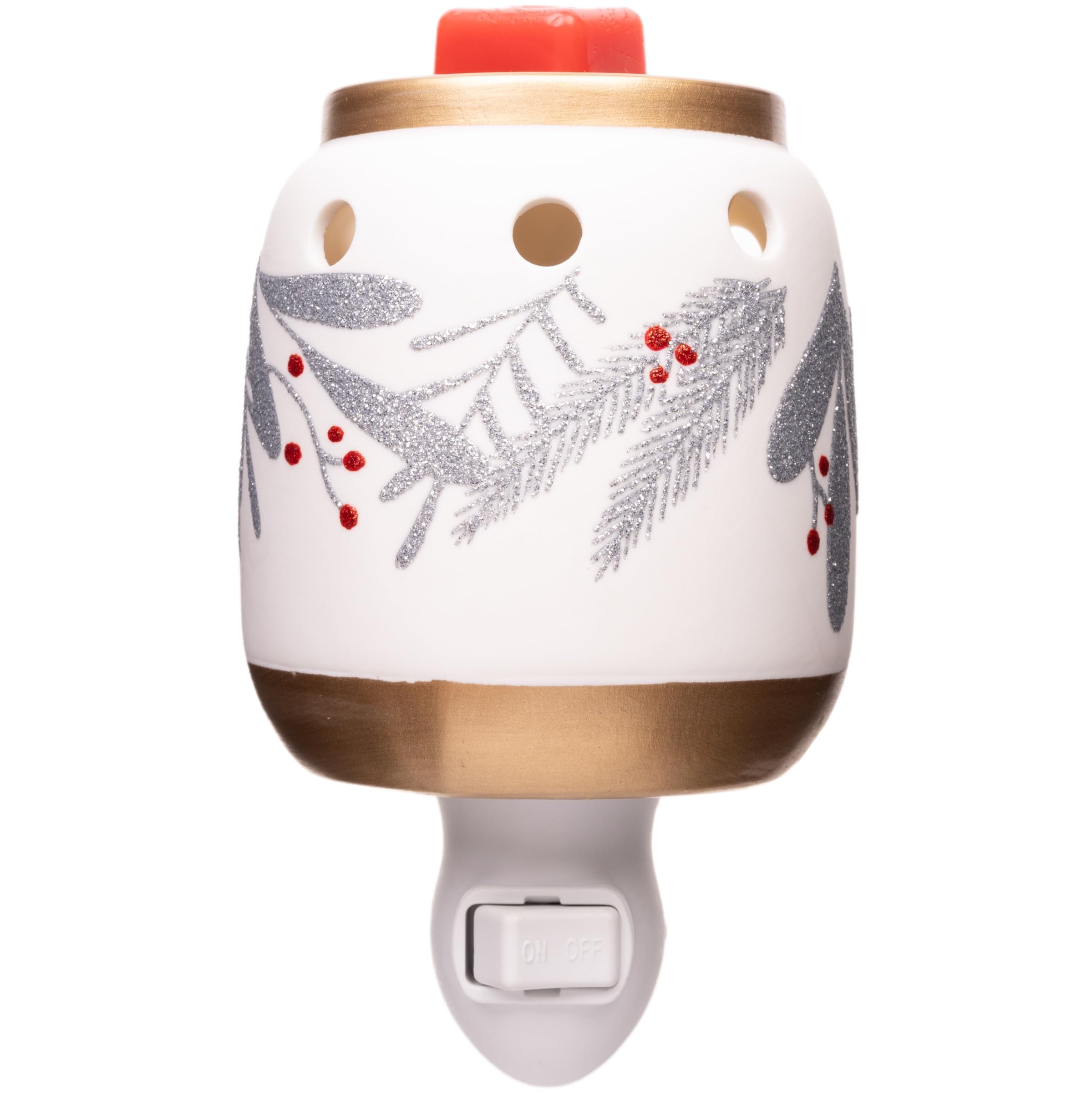 Scentsationals Holiday Accent Wax Warmer - Scented Wax Cube Melter ...