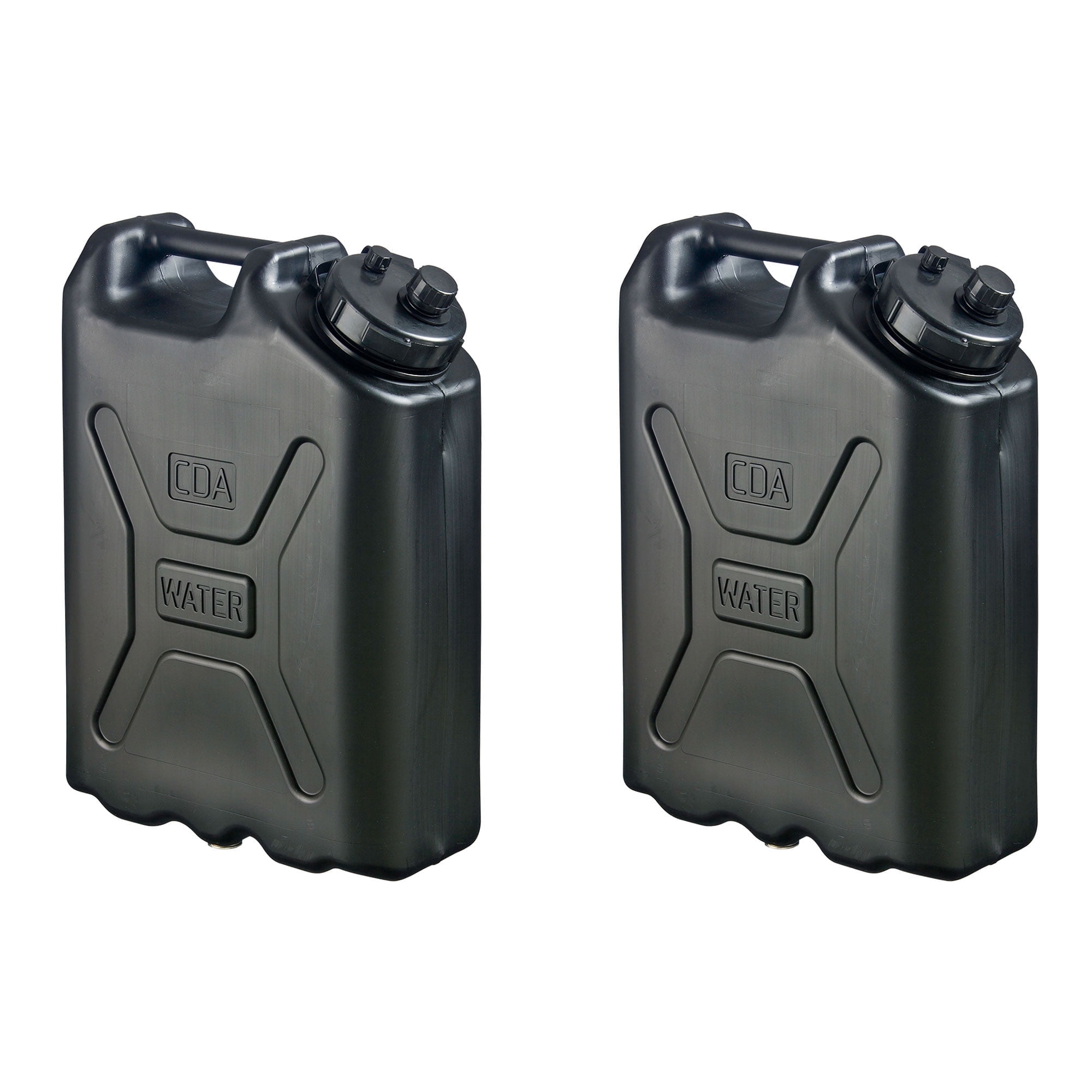 Scepter 2 Pack Heavy Duty Military Style Water Container, 5 Gallon ...