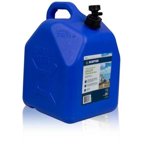 Scepter 5 Gallon Camping Water Storage Container with Leak-Proof Spigot ...