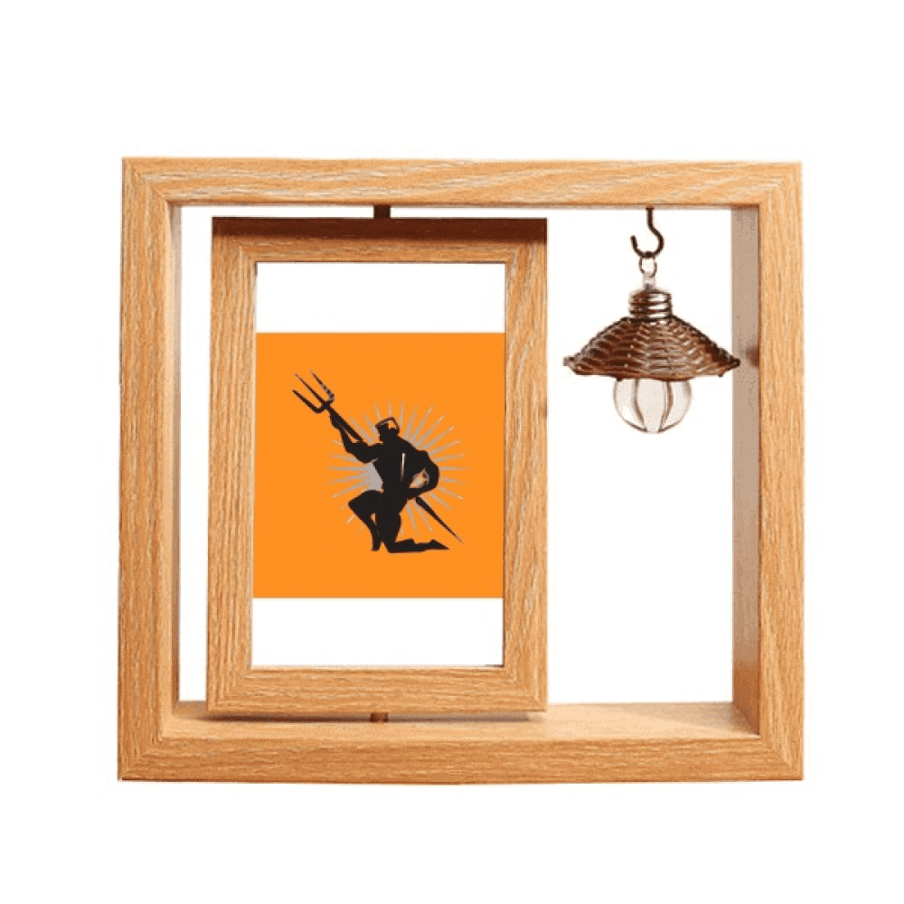 Scepter Hunting Outline Arrogant Wooden Rotating Picture Photo Frame ...