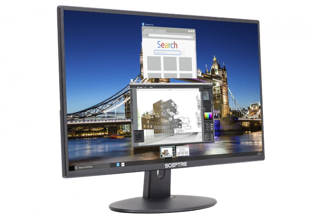 Sceptre E225W-19203R 22" Ultra Thin 75Hz 1080p LED Monitor 2x HDMI VGA ...