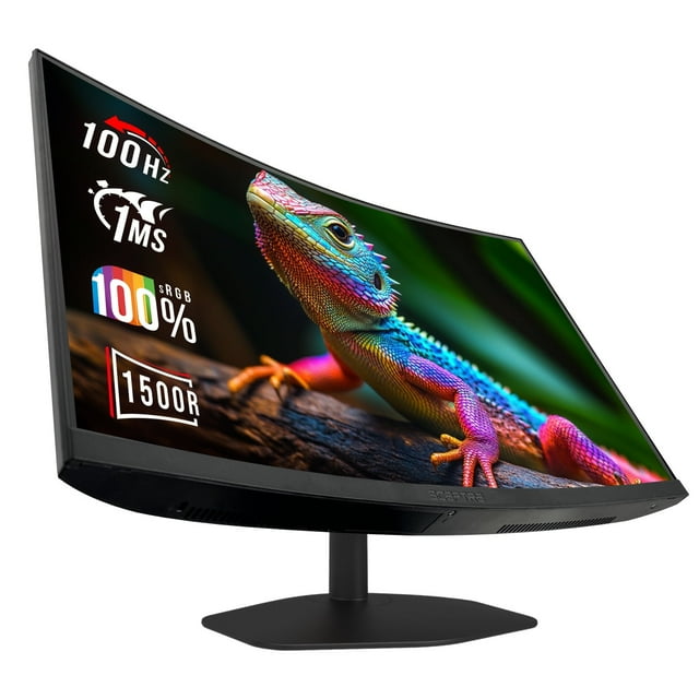 Sceptre New 24-inch Curved Gaming Monitor 100Hz 1500R HDMI DP Build-in ...