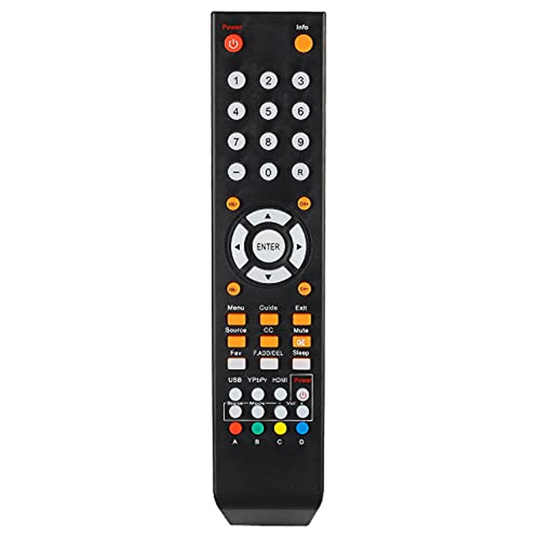 Sceptre TV Remote Control Replacement for Multiple Models E195BD-SR ...