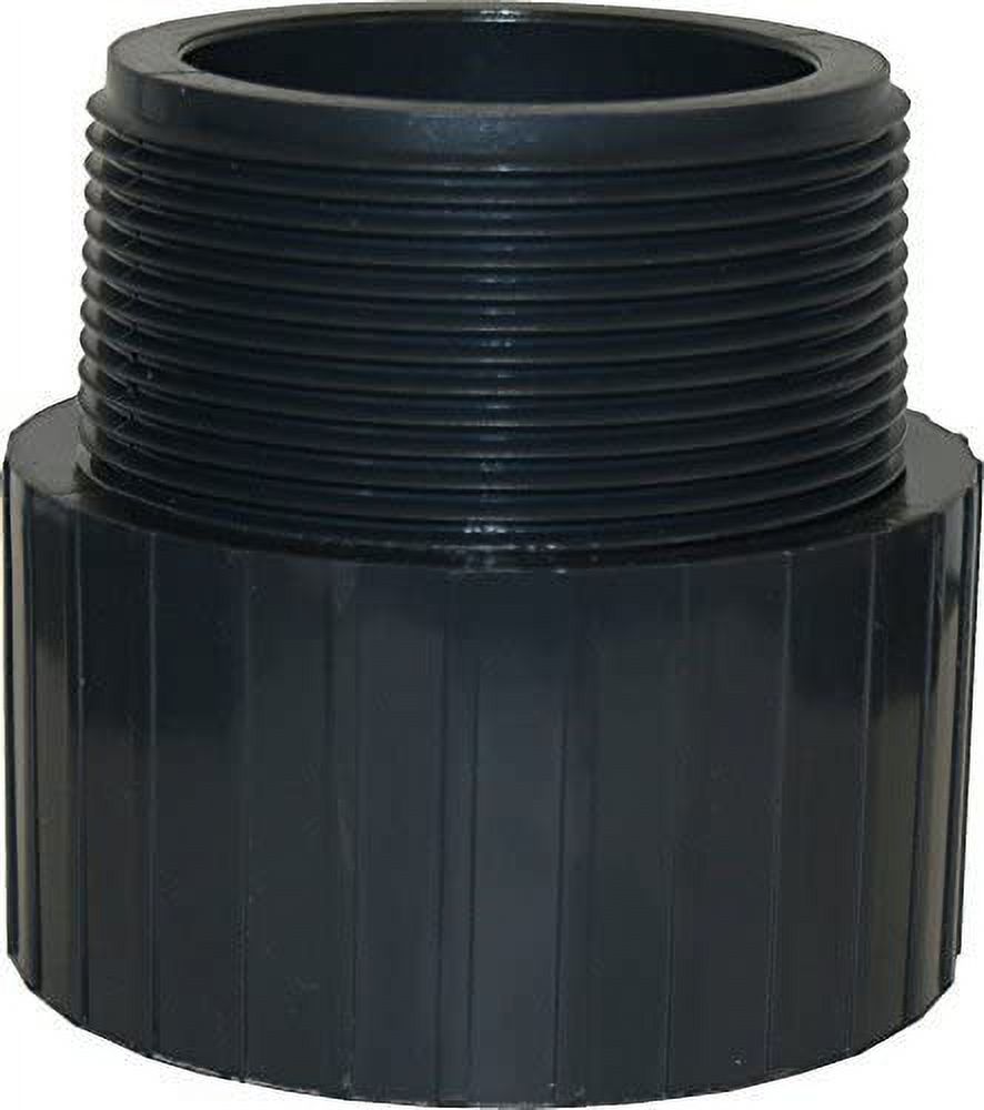 Sch 80 PVC 2 Inch Male Adapter (Socket x Male NPT) - PACK OF 10 ...