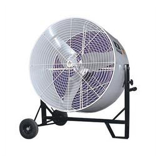 Schaefer 2507171 Tiltable Mobile Drum Fan - 36 inch, 11000 CFM - 0. 5 ...