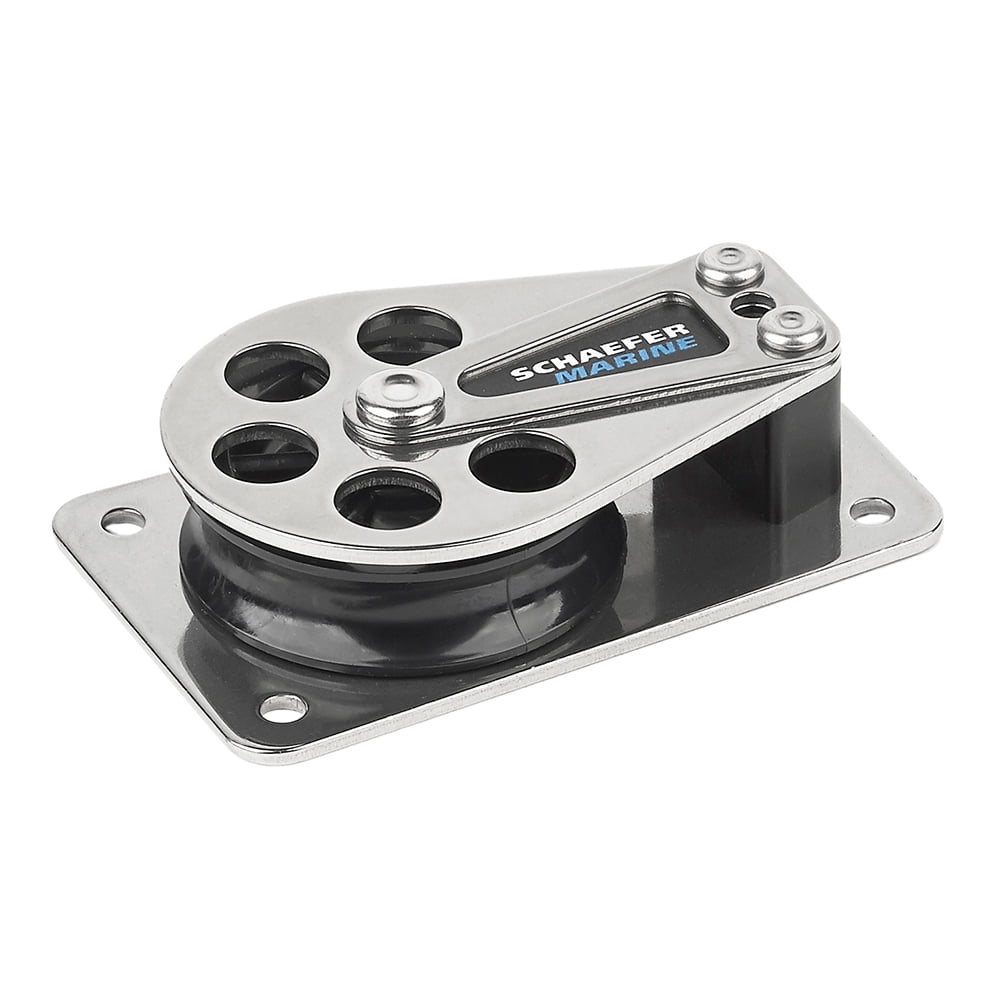 Schaefer Series 5 Flat Base Cheek Block - Stainless Steel Cheeks - Walmart.com