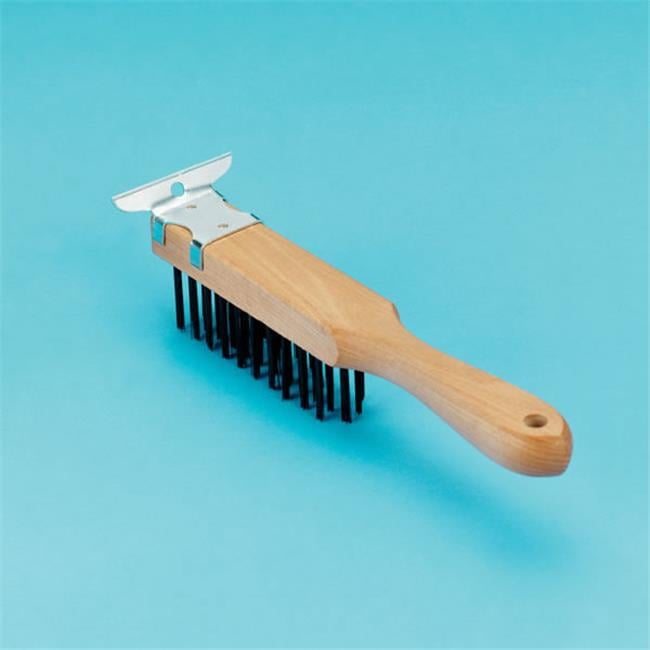 Schaefer Brush Manu. 210-H Scratch And Scrape Wire Brush - Walmart.com