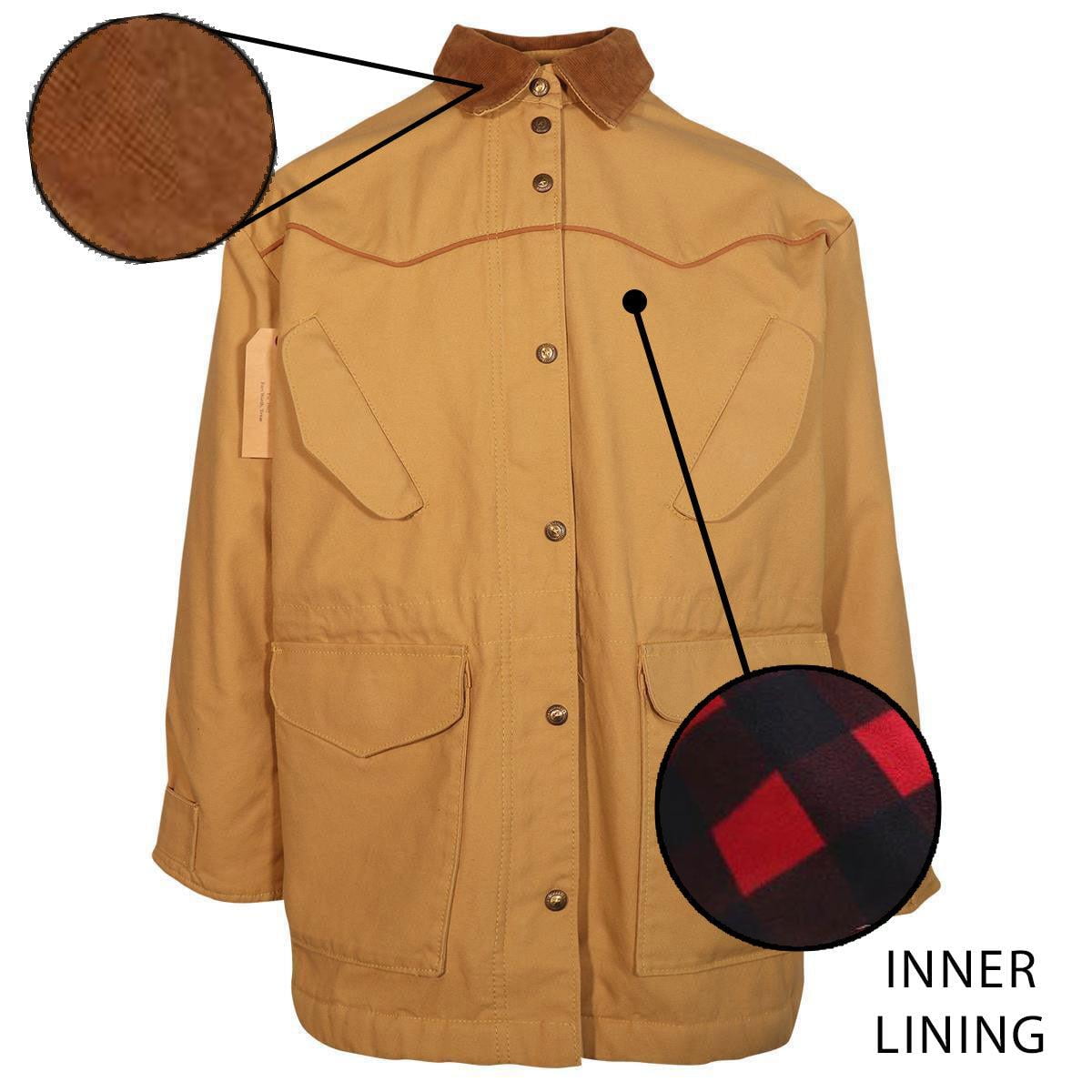 Schaefer Outfitter Women's Jacket Suntan Polar Drifter (S01) - Walmart.com