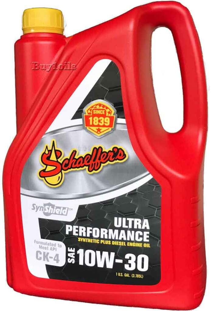 Schaeffer 722 SynShield Ultra Performance 10W-30 1-Gallon for Car/Auto ...