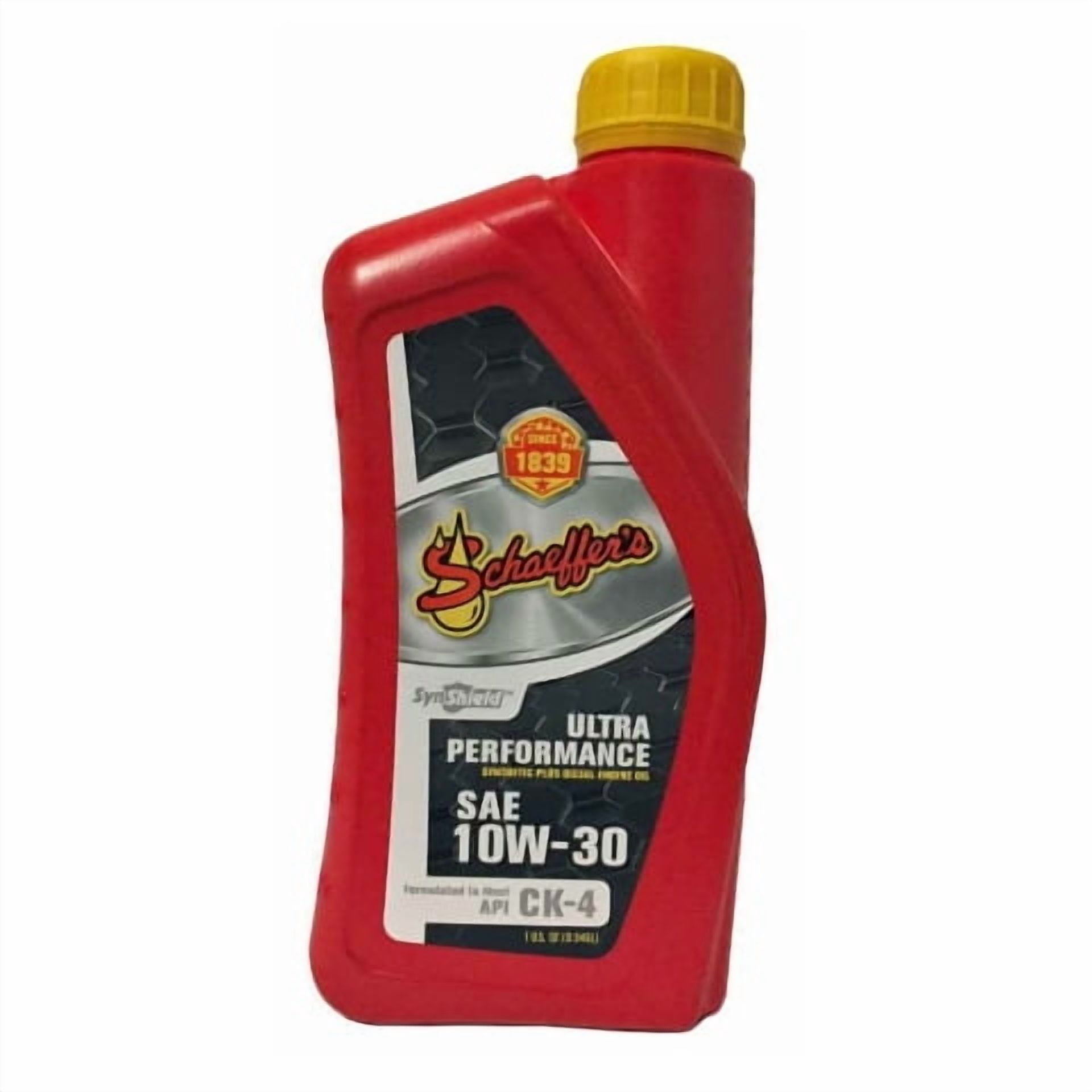 Schaeffer 722 SynShield Ultra Performance Motor Oil 10W-30 for Car/Auto ...