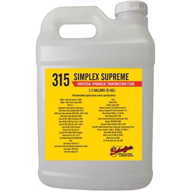 M O B I L One 424 High Performance Tractor Hydraulic Fluid, 5 Gallon ...