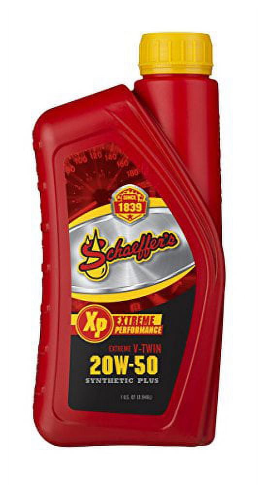 Schaeffer Manufacturing Co. Extreme V-Twin Synthetic Plus 20W-50 ...