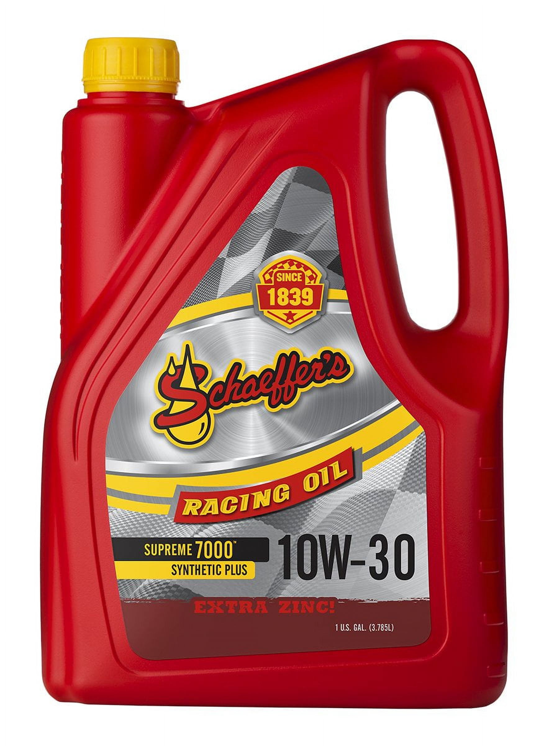 Schaeffer Manufacturing Co. Supreme 7000 Synthetic Plus Racing Engine ...