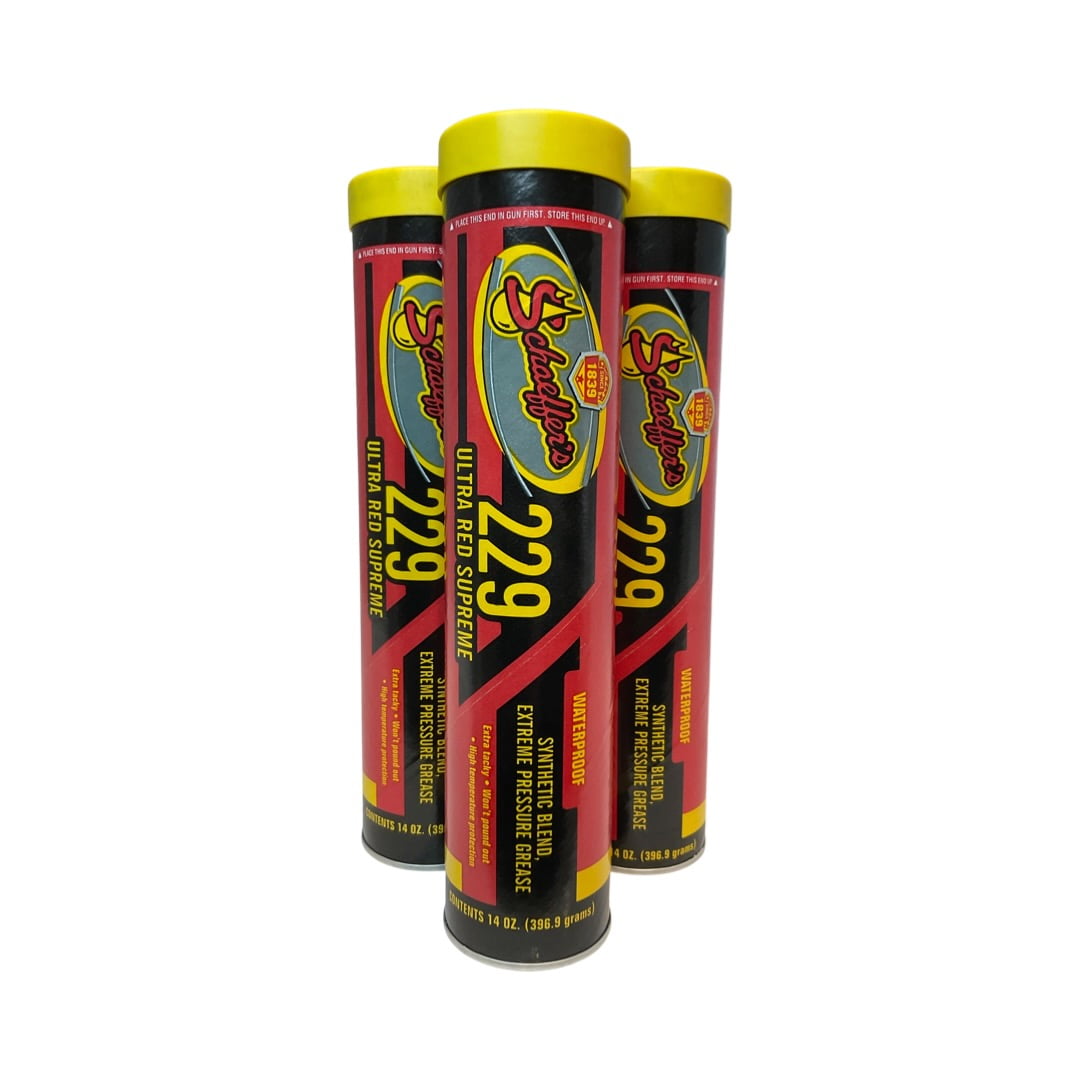 Schaeffer's 229-3 PACK Ultra Red Supreme Waterproof Grease - Synthetic ...