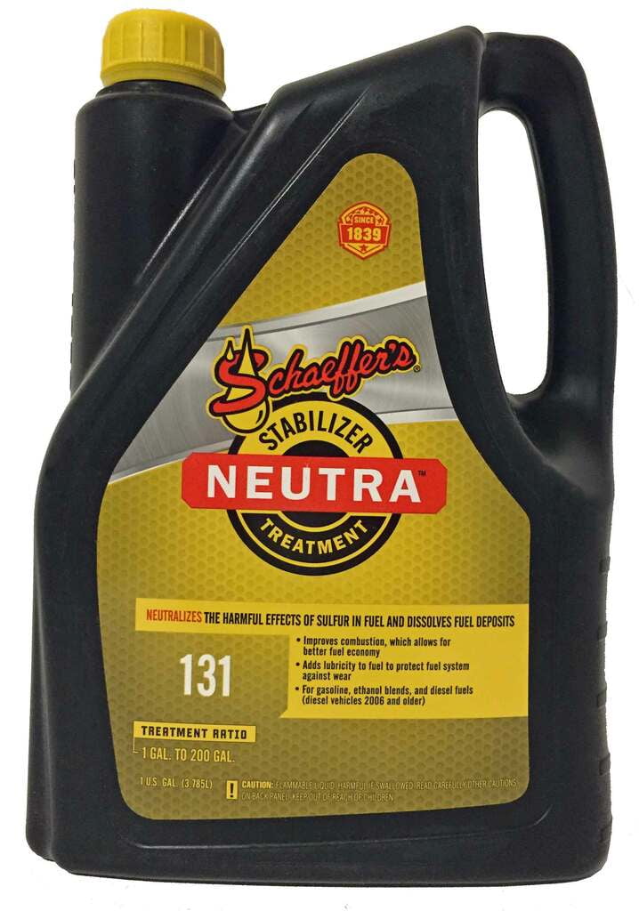Schaeffer's Oil 131 NEUTRA Fuel Stabilizer Treatment for Car/Auto - 1 ...