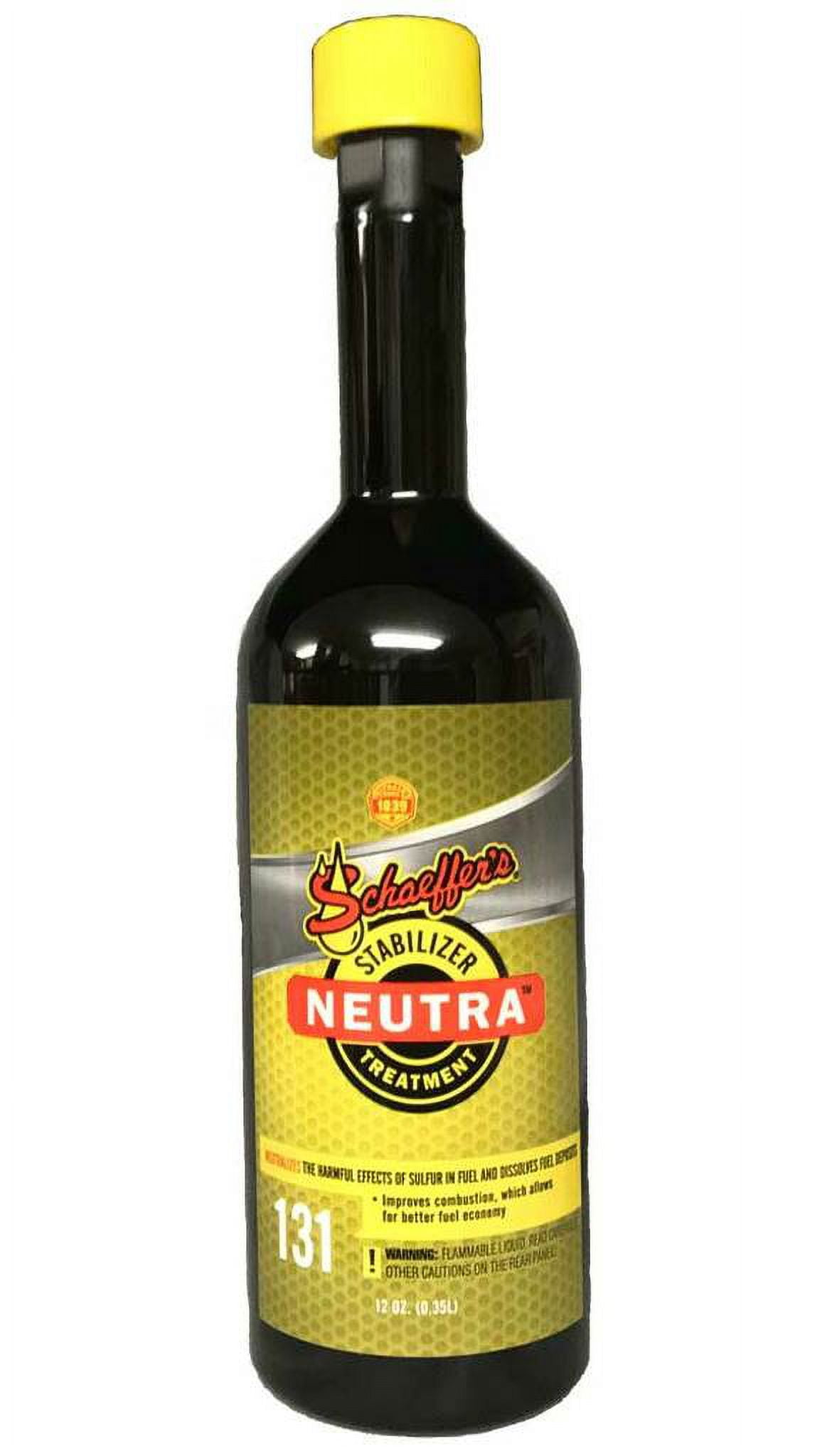 Schaeffer's Oil 131 NEUTRA Fuel Stabilizer Treatment for Car/Auto - 12 ...