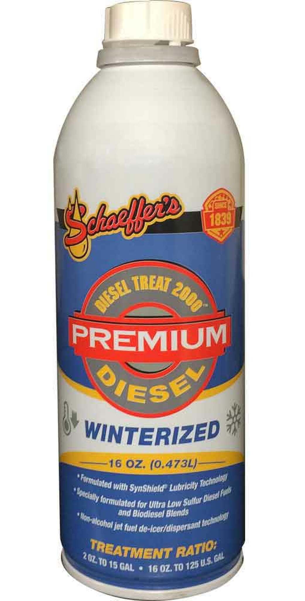Schaeffer's Oil 137ULSW Diesel Treat 2000 PREMIUM WINTERIZED 16oz 1 Can ...