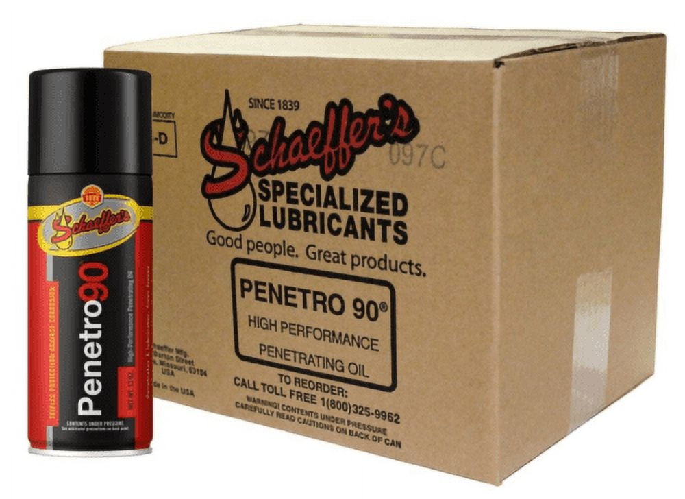 Schaeffer's Oil 190 Penetro 90 High Performance Penetrating Oil 13oz ...