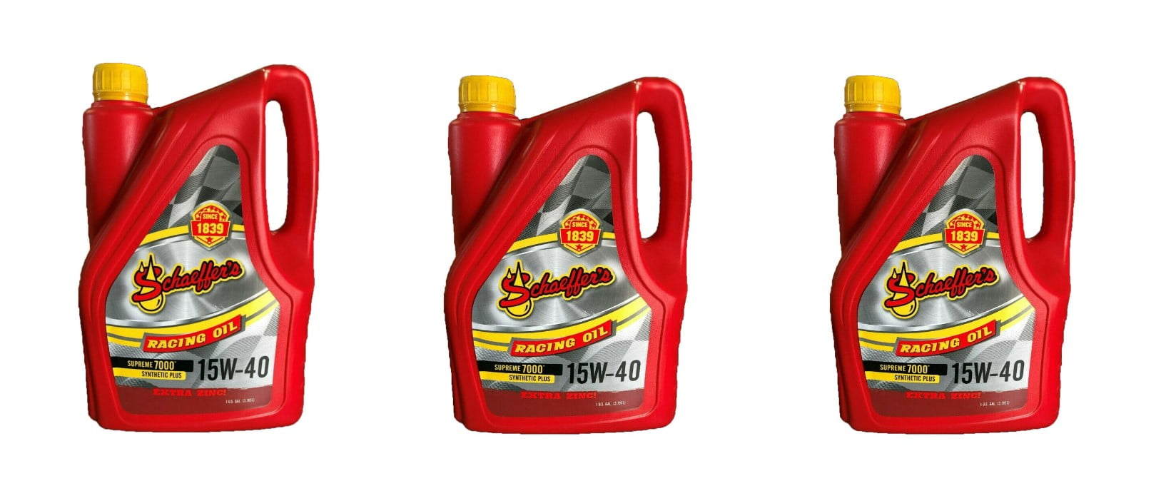 Schaeffer's Oil 708 Supreme 7000 Synthetic Plus 15W-40 Racing Oil - 3 ...