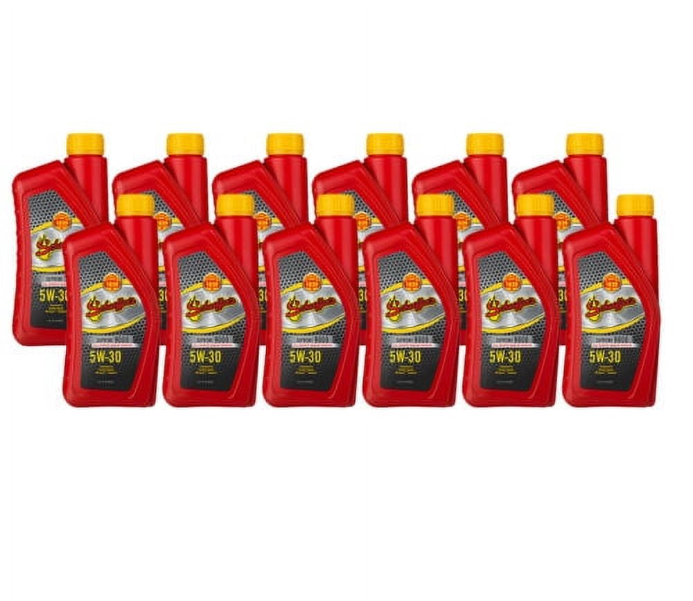 Schaeffer's Automotive SAE 5W-30 Full-Synthetic Engine Oil, 1 Dozen ...